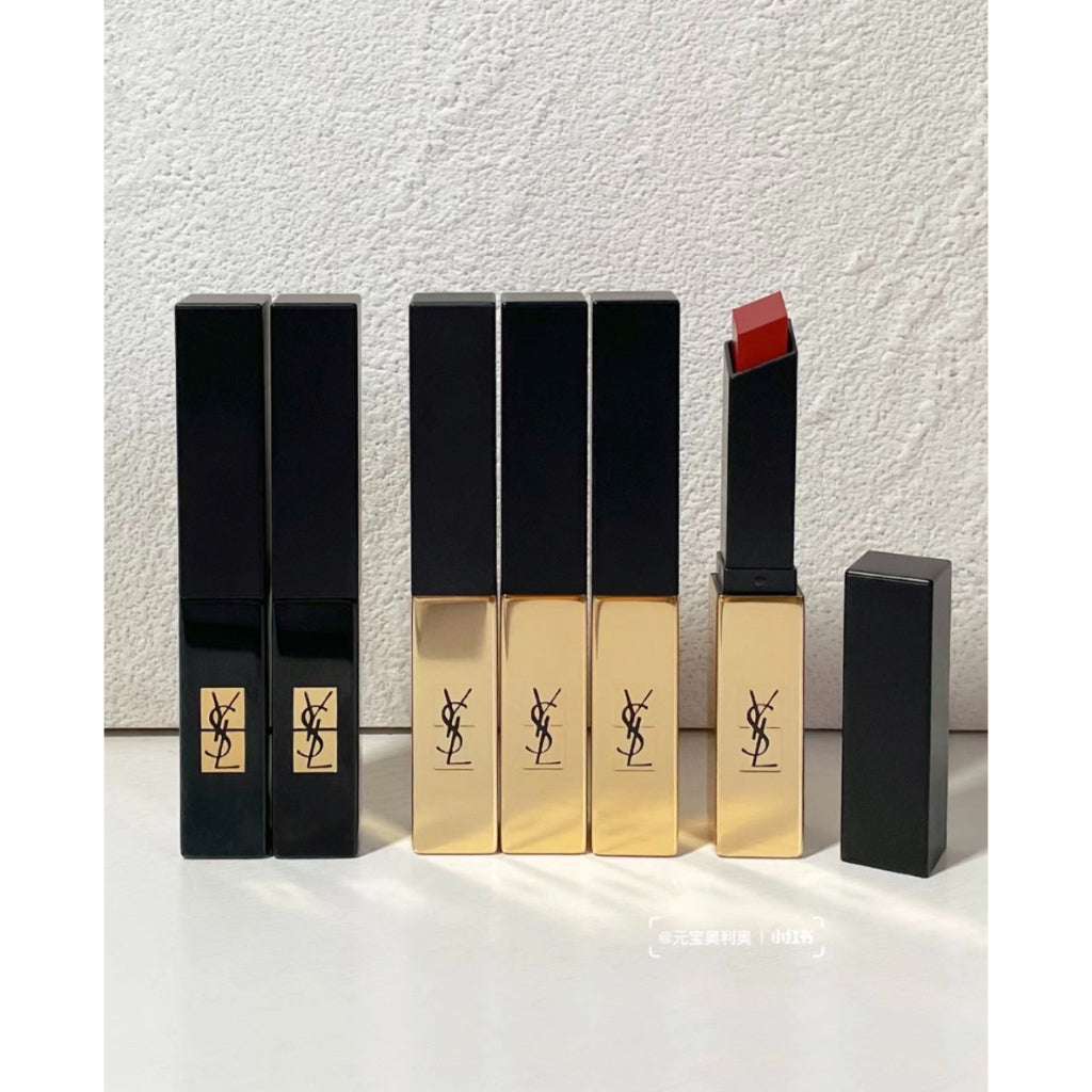 Y.A 2023新色 YSL 302 316 314 1966 奢華緞面絨霧唇膏 ysl小金條 小黑條 口紅 唇膏美妝用 - 台灣批發網